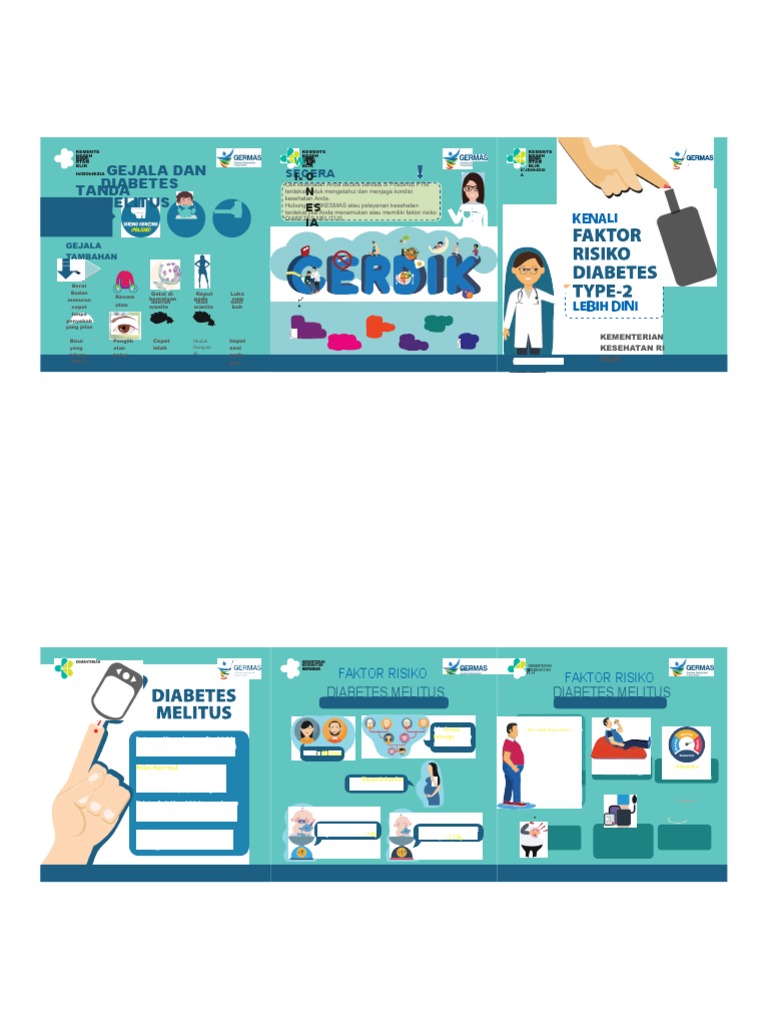 Brosur Kenali Faktor Risiko Diabetes Tipe 2 Lebih Dini | PDF