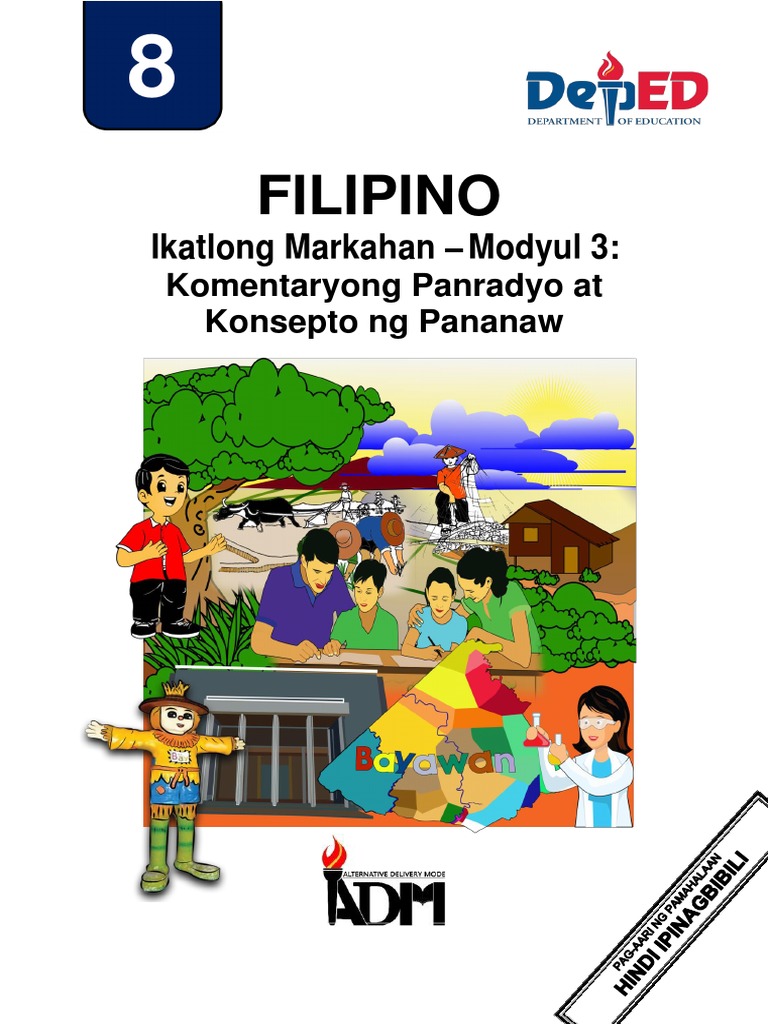 Filipino: Ikatlong Markahan - Modyul 3 | PDF