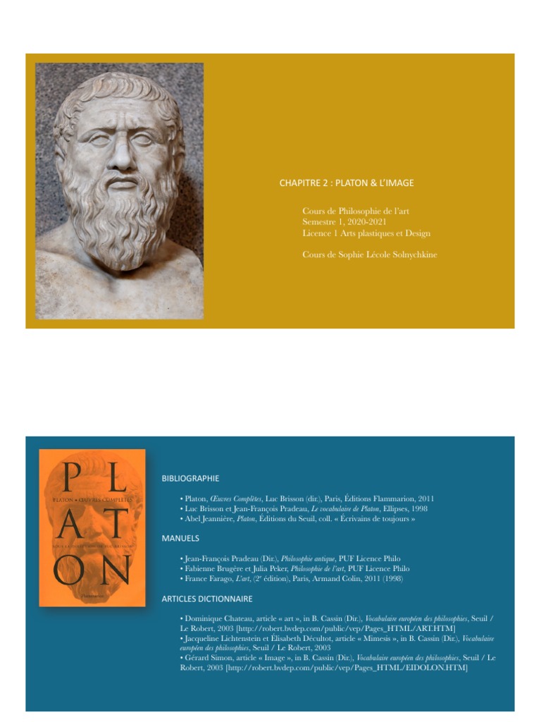 Platon Limage | PDF | Platon | Socrate