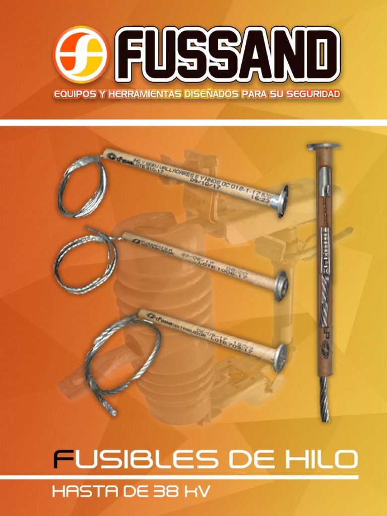 1 Ficha Tecnica Fusibles de Hilo DF Fussand | PDF