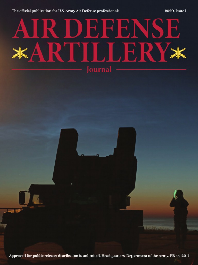Air Defense Artillery Journal 2020 Issue 1 | PDF | Military Science | Military Technology