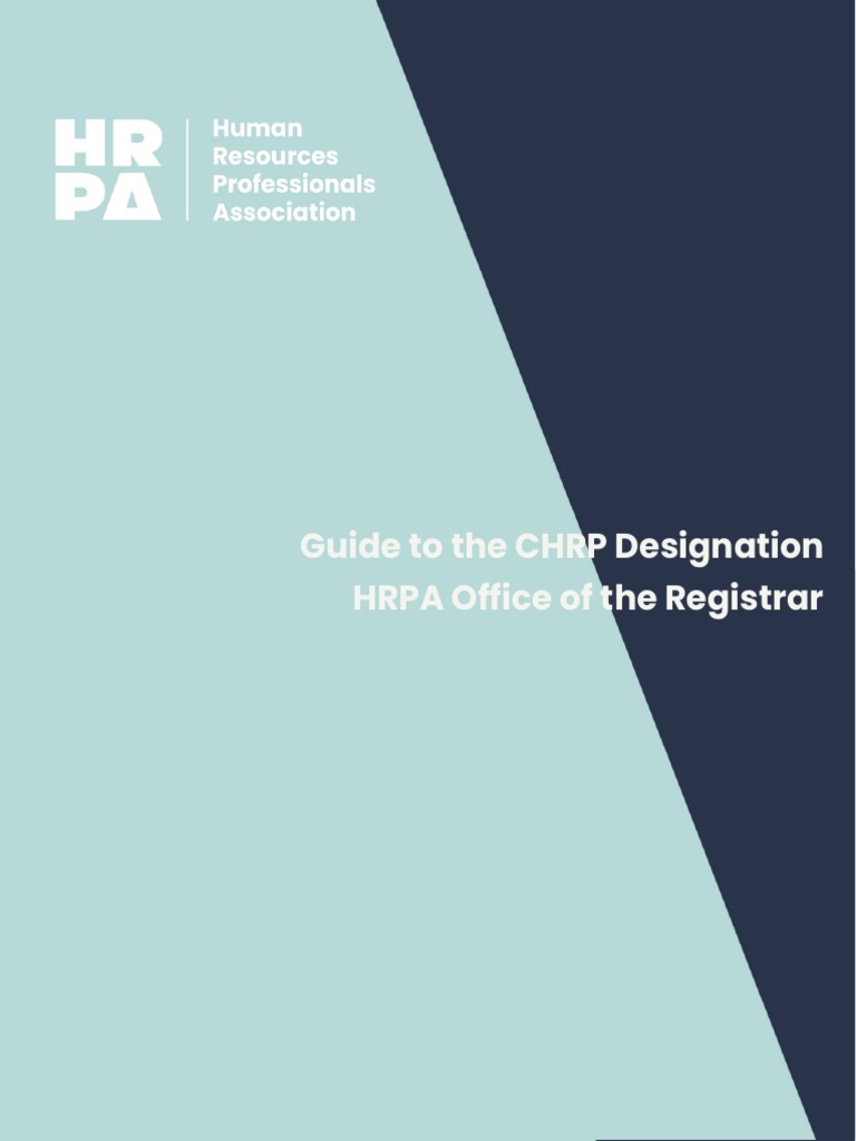 CHRP Guide2 | PDF | Accessibility