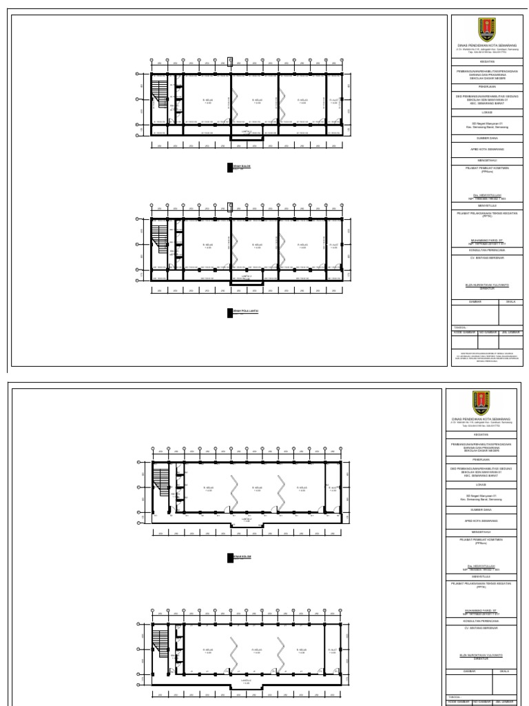 Proyek Pembangunan SDN Manyaran 01 | PDF