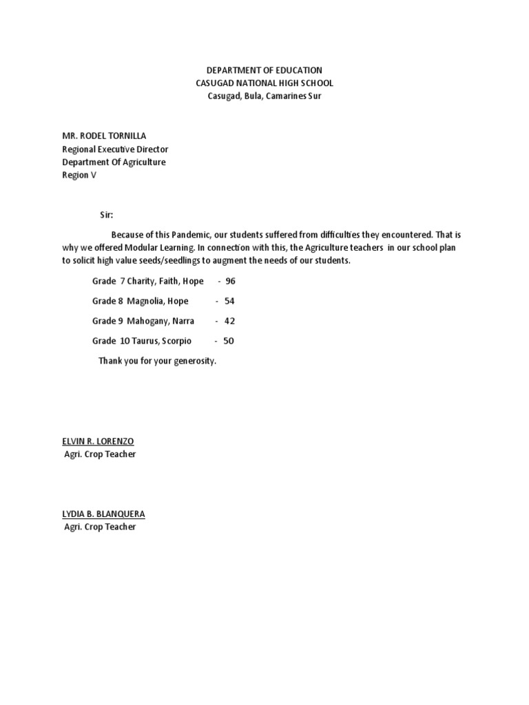 Letter To D.A | PDF