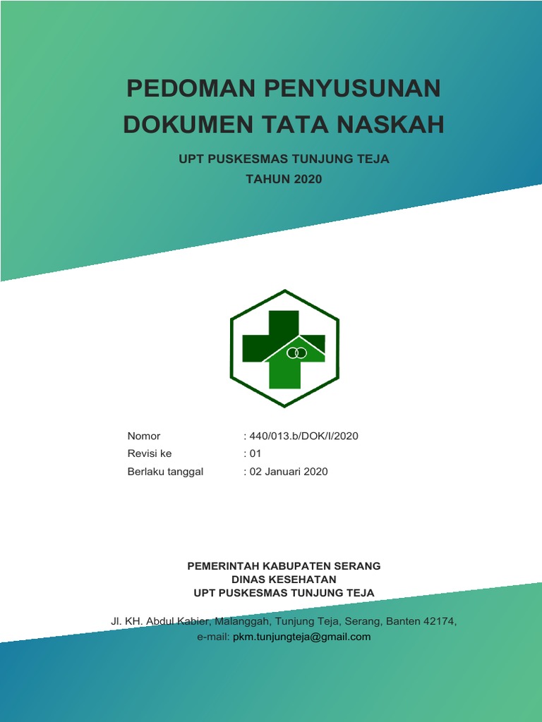 New Tata Naskah PKM Tunjung Teja 2020 | PDF