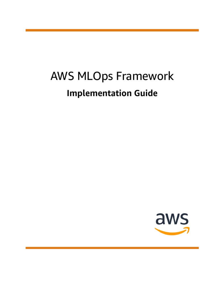 Aws Mlops Framework | PDF | Amazon Web Services | Windows Registry Aws Mlops Framework | PDF | Amazon Web Services | Windows Registry