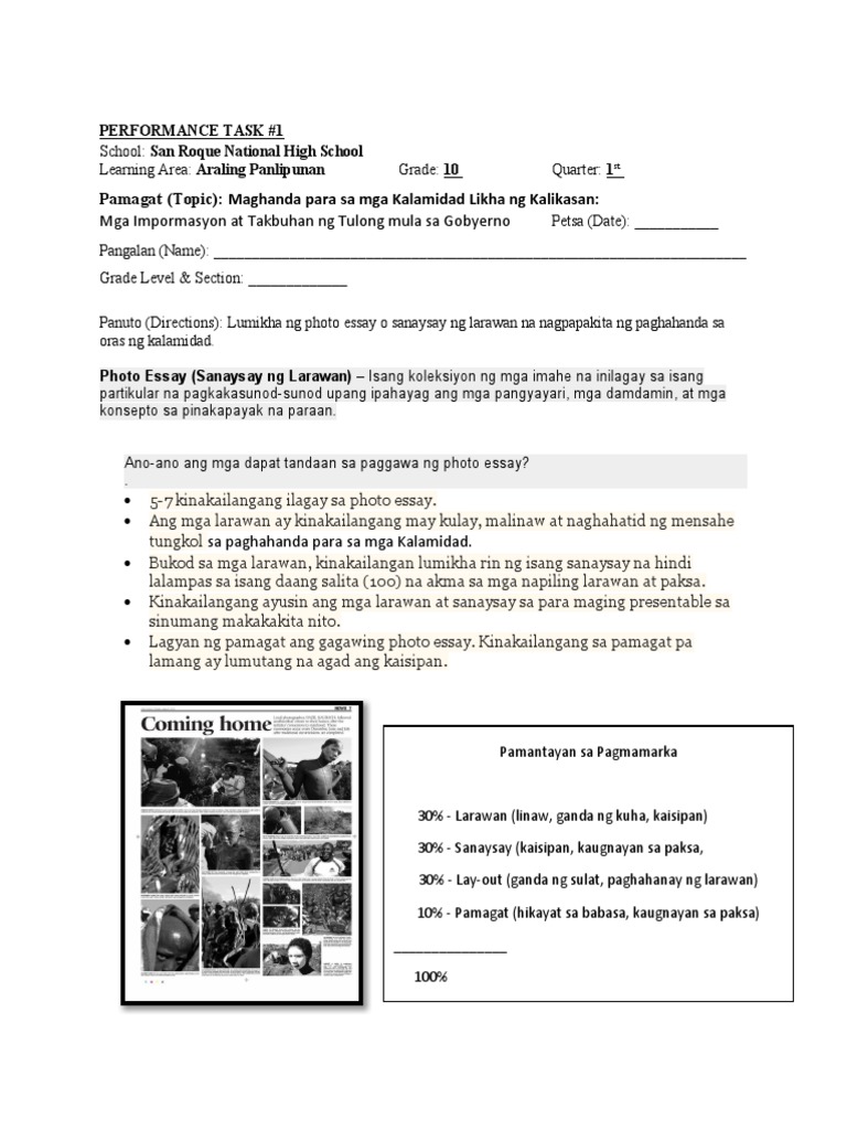 SRNHS AP G10 1st QRTR 4th Week | PDF