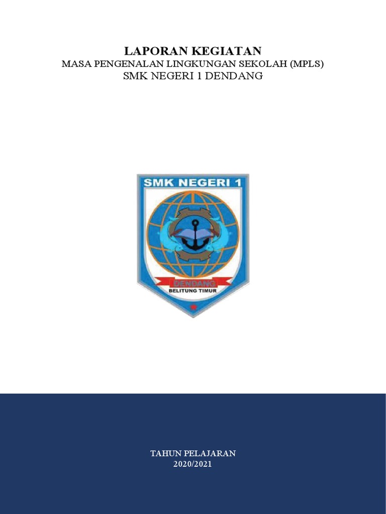 Laporan Kegiatan MPLS 2020 | PDF