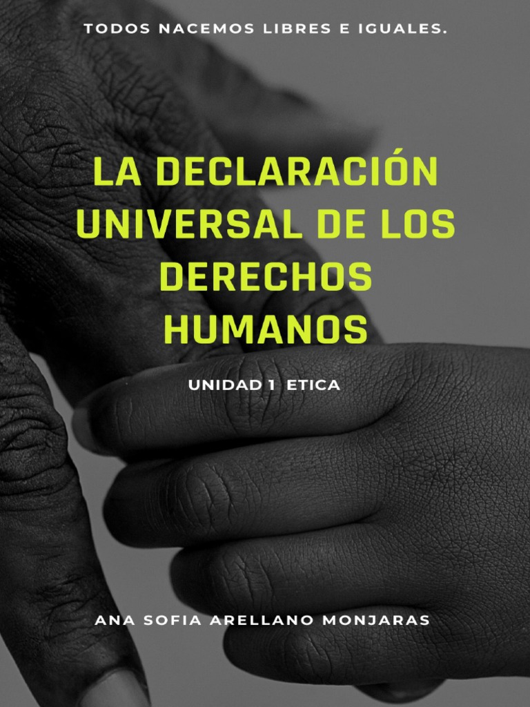 Declaración Universal de Derechos Humanos: Resumen y Análisis | PDF | Derechos humanos ...