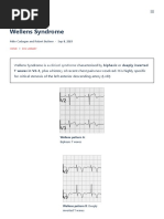 Understanding Wellens Syndrome ECG Patterns | PDF | Electrocardiography ...