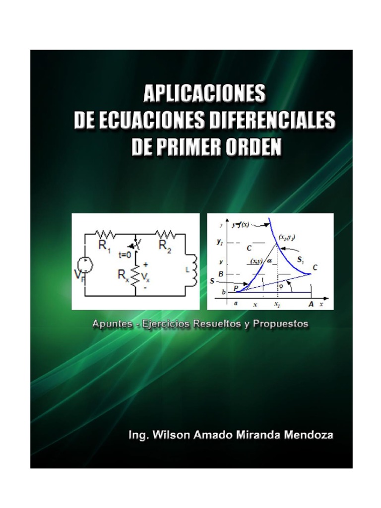 Aplicaciones de Ecuaciones Diferenciales de Primer Orden | PDF | Fuerza ...