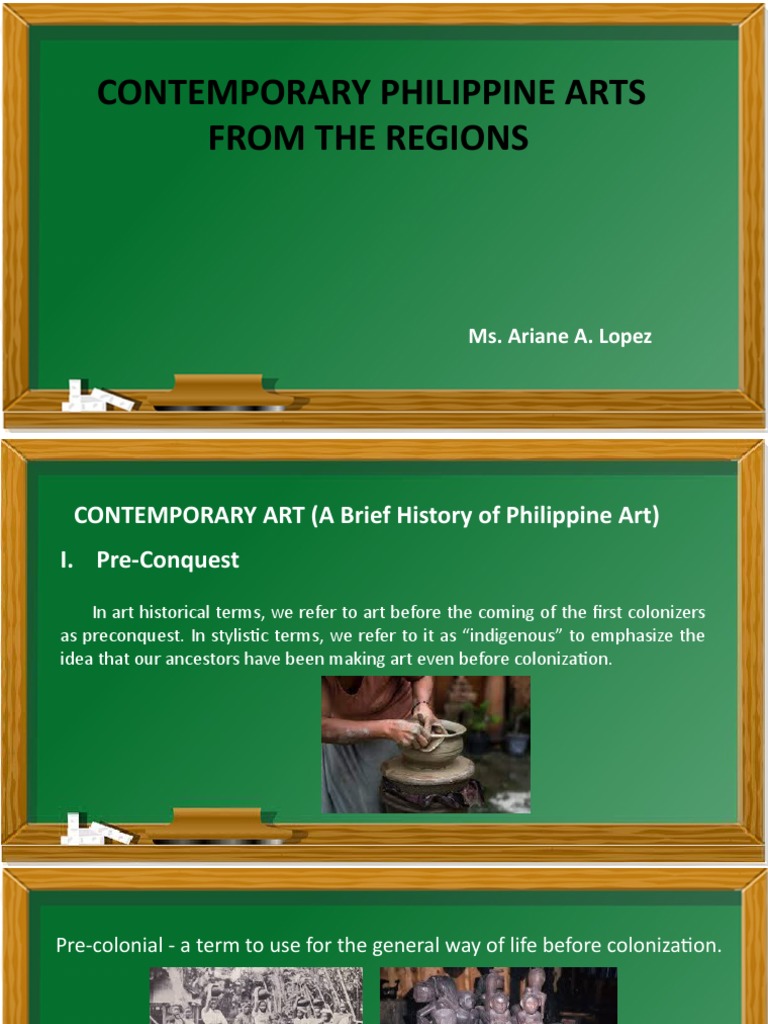 Lesson 3 Contemporary Philippine Arts From The Regions | PDF ...