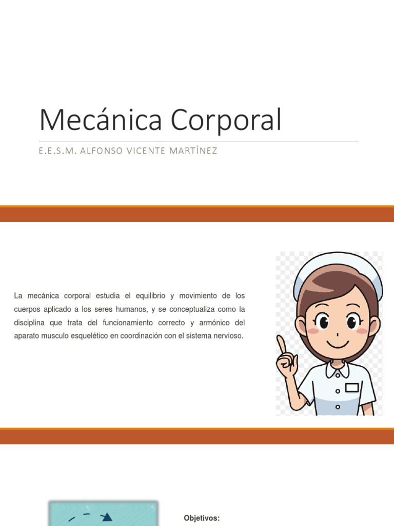 Mecánica corporal | PDF