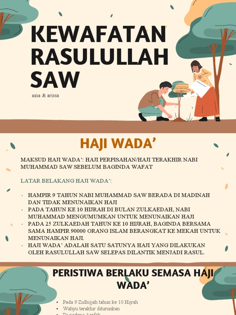 Haji Wada' dan Kewafatan Nabi | PDF