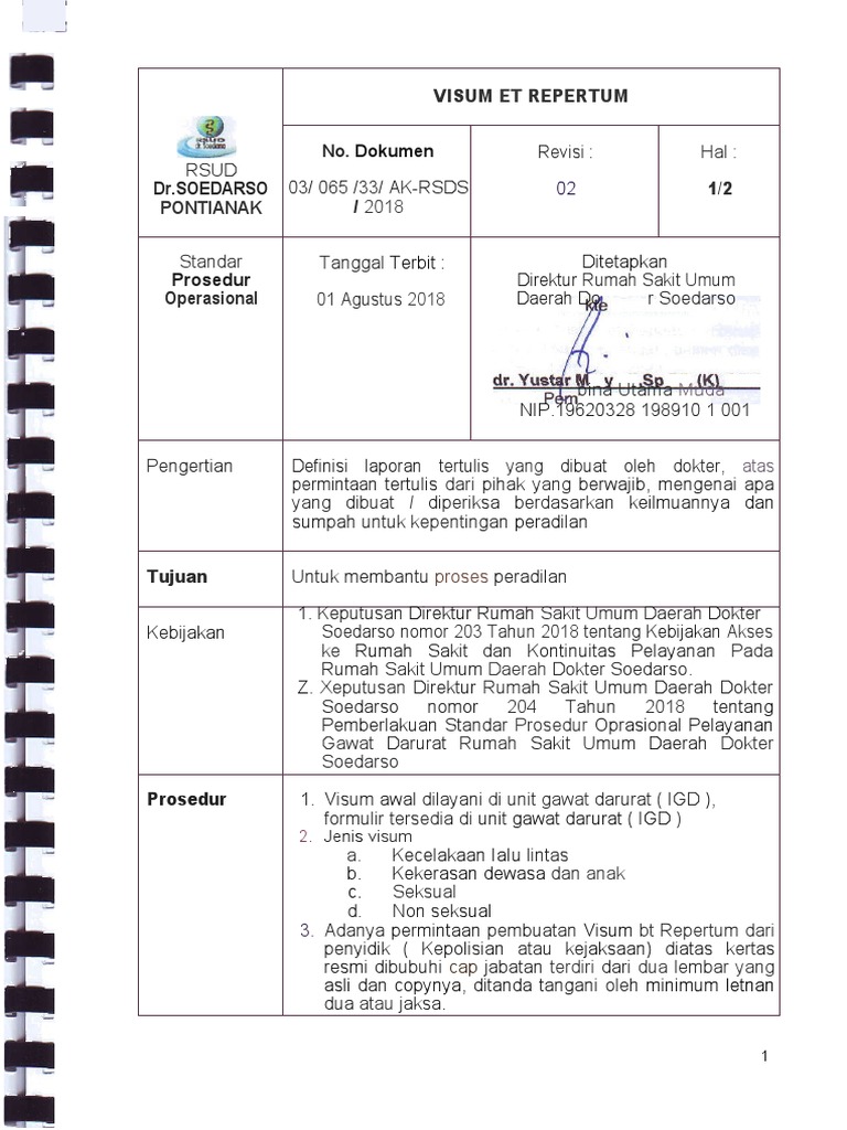 Visum Et Repertum | PDF