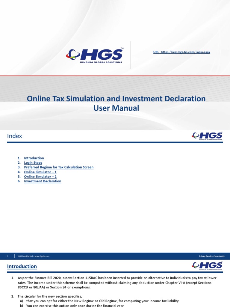 Online Tax Simulation | PDF | Taxes | Payroll Tax