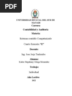 Articulo E. Que Es El Sistema Contable Contifico 1 | PDF | Finanzas y ...