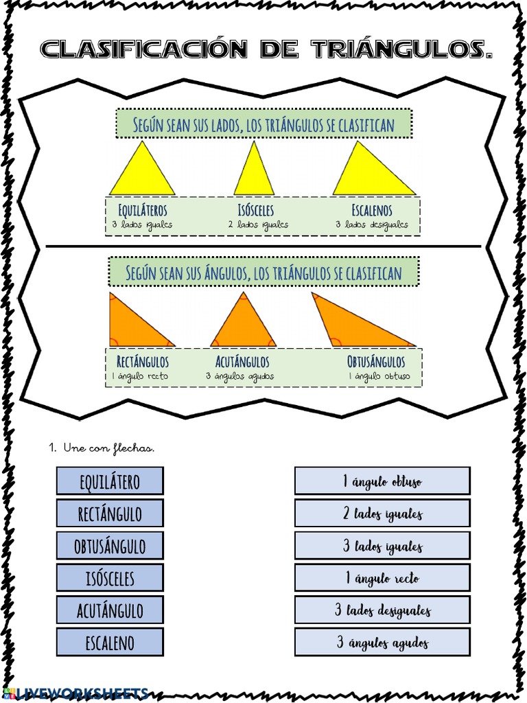 clasificación de triangulos | PDF