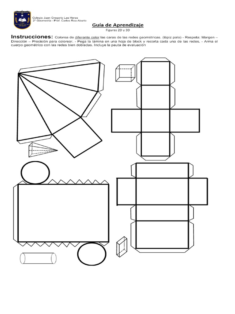 2 PARA ARMAR Figuras 2D y 3D | PDF