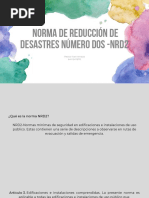 Nrd2 - Conred Norma de Reducción de Desastres No.2 | PDF | edificio
