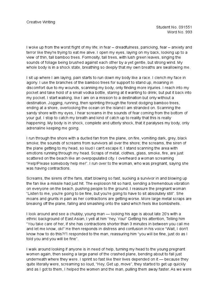 Imaginative Writing | PDF