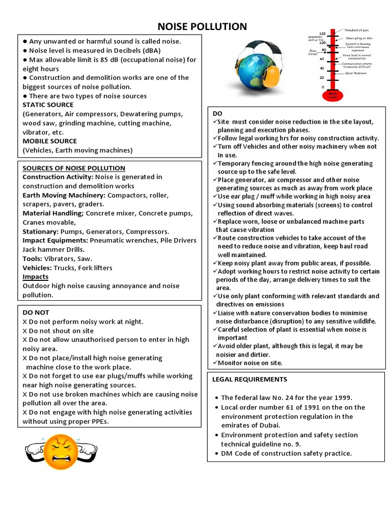 1.TBT Noise Pollution | PDF | Heavy Equipment | Engineering