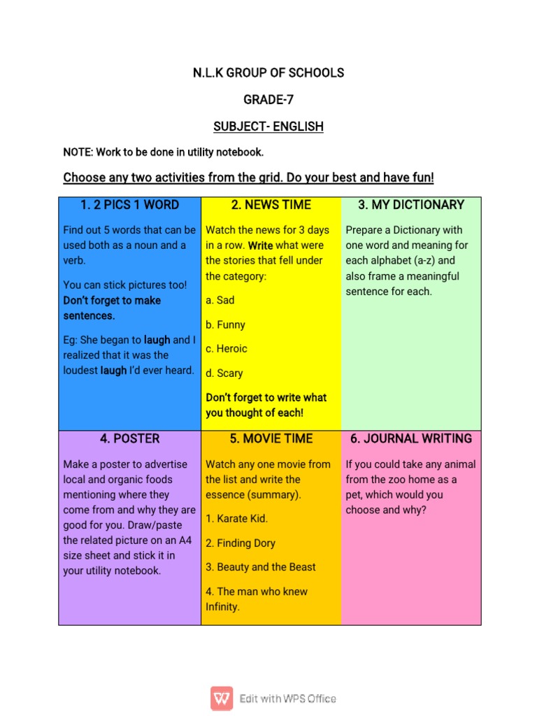 Grade 7-WPS Office | PDF