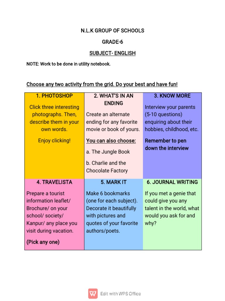 Grade 6-WPS Office | PDF