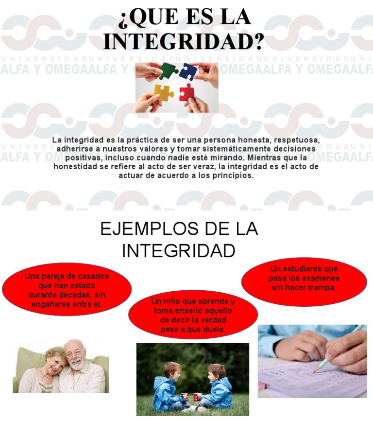 Ejemplos de Integridad para Niños | PDF | Crecimiento personal y ...