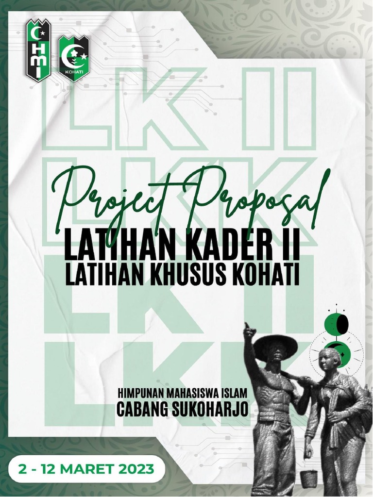 Proposal LK II & LKK HMI Cabang Sukoharjo 2023 | PDF
