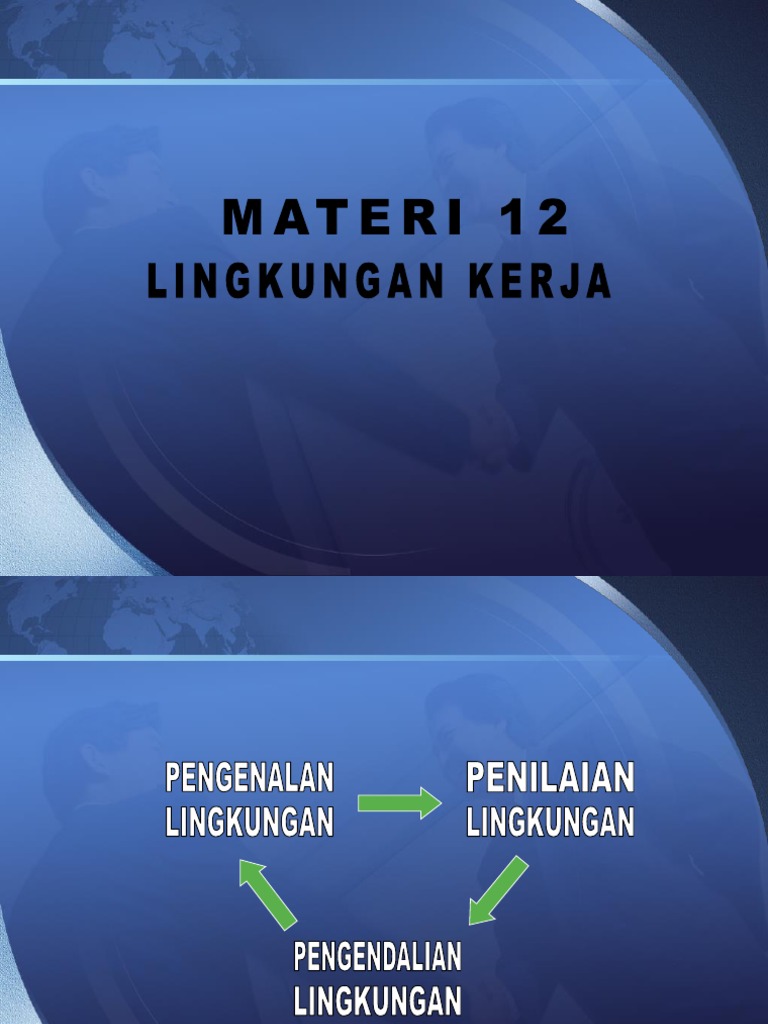 Materi 12 (LIngkungan Kerja) - 1 | PDF