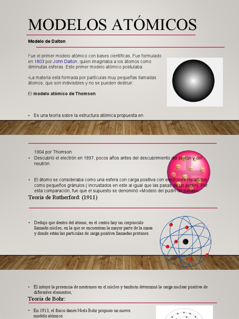 Modelos Atómicos | Descargar gratis PDF | Átomos | Núcleo atómico
