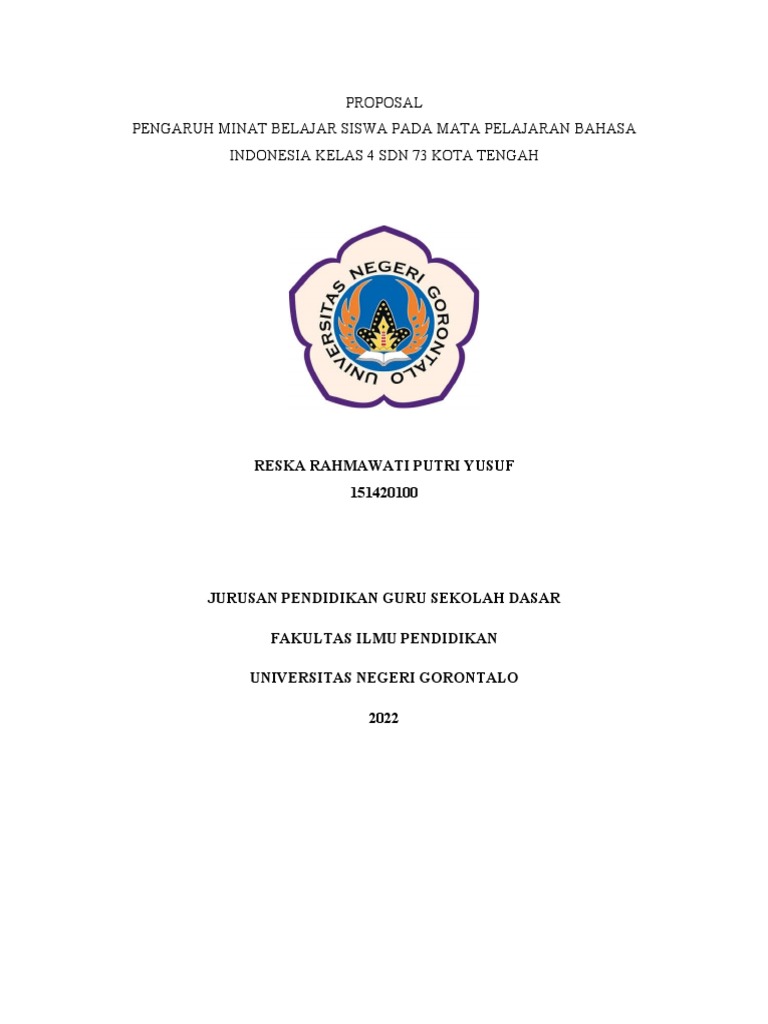 Proposal Penelitian Reska Rahmawati | PDF