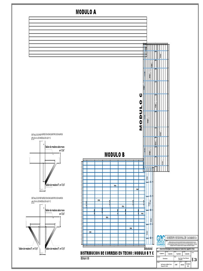 Plano de Modulo B y C | PDF
