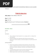 Store in Charge: Job Description / Responsibility | PDF