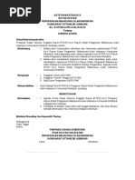 Format Laporan Pertanggung Jawaban Word | PDF