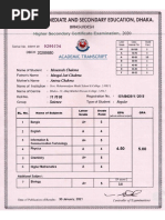 SSC Certificate | PDF