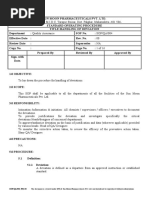 SOP For Good Documentation Practices | PDF | Specification (Technical Standard)