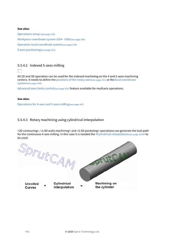 SprutCAM 4 | PDF | Machining | Cartesian Coordinate System