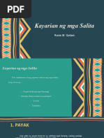 Mga Salitang Inuulit | PDF