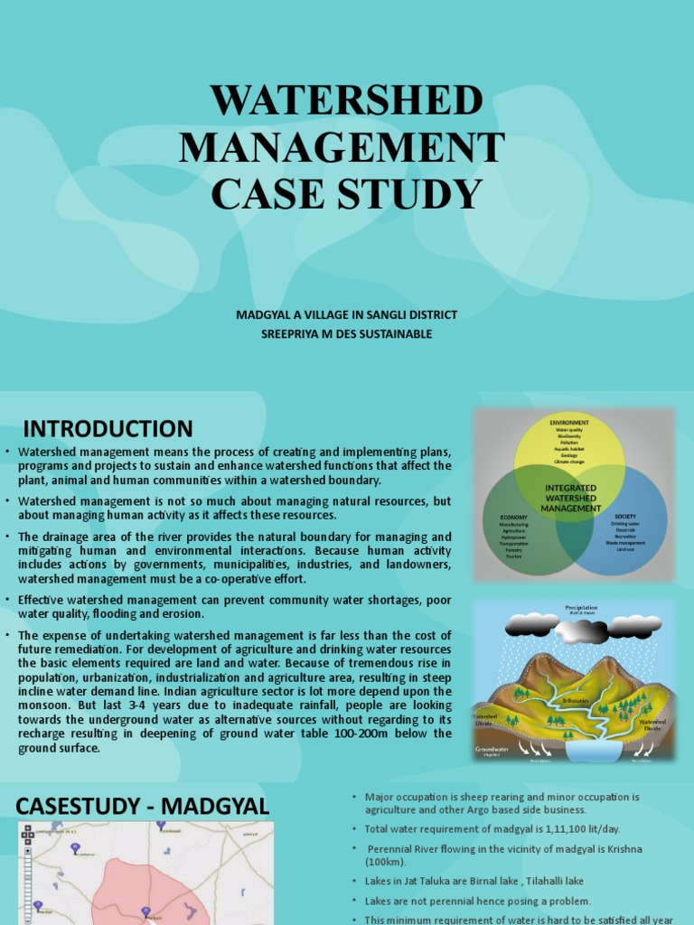 Watershed Solutions for Madgyal | PDF | Water | Drainage Basin