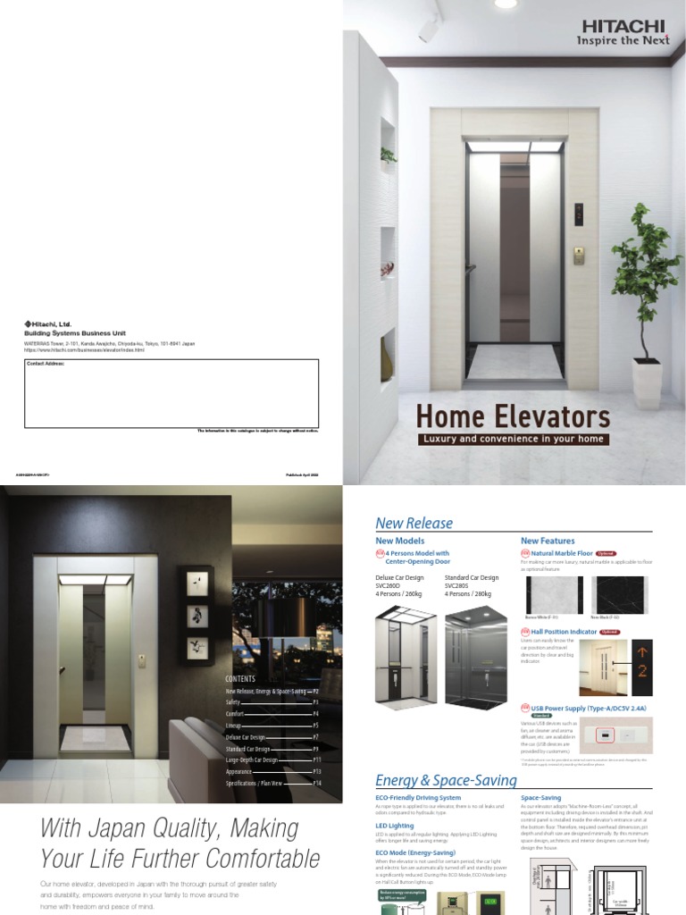 SVC Catalog For Vietnam | Download Free PDF | Elevator | Door