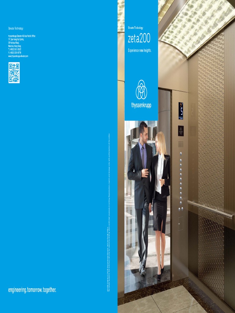 Zeta200 KR Brochure Web | PDF | Elevator | Usability