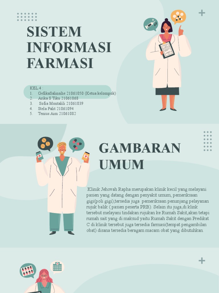 Ppt. Kel.4 Sistem Informasi Farmasi | PDF