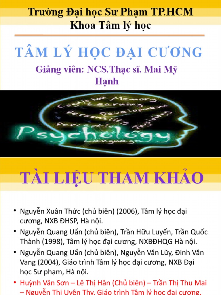 TLH Dai Cuong - Bai Mo Dau | PDF