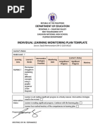 N2es-Grade4-Individual Monitoring Plan | PDF