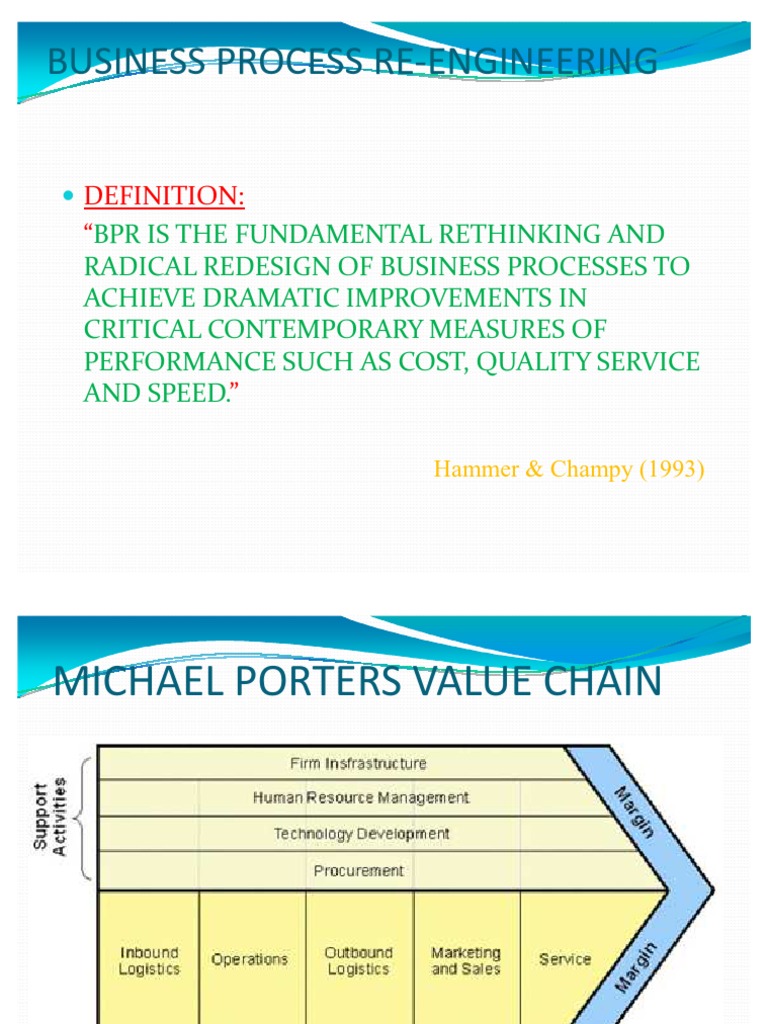 Business Process Re Engineering in Dell With Michael Porters Value ...