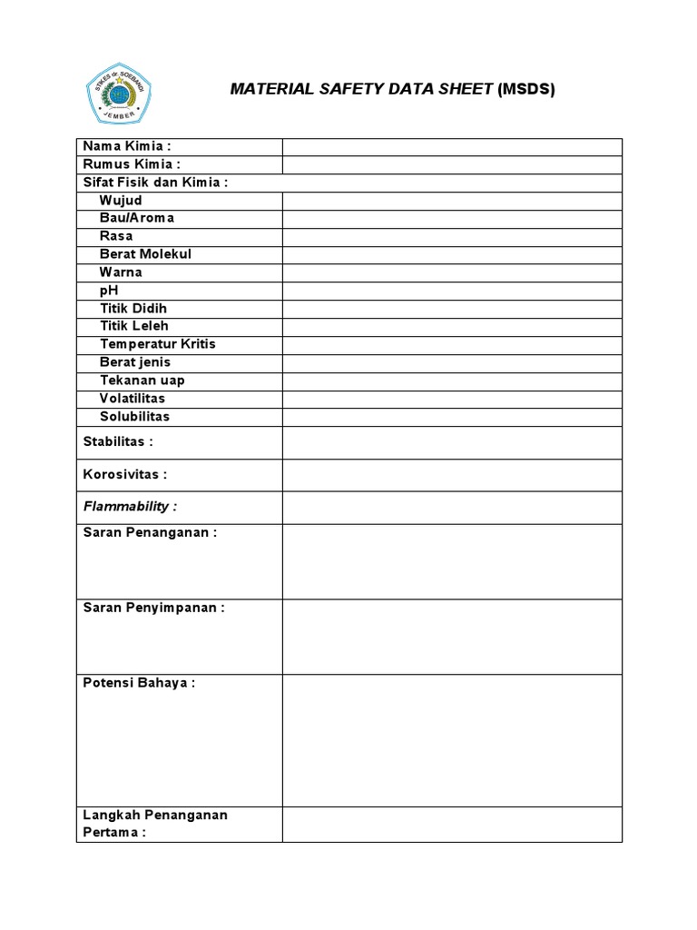 MSDS | PDF