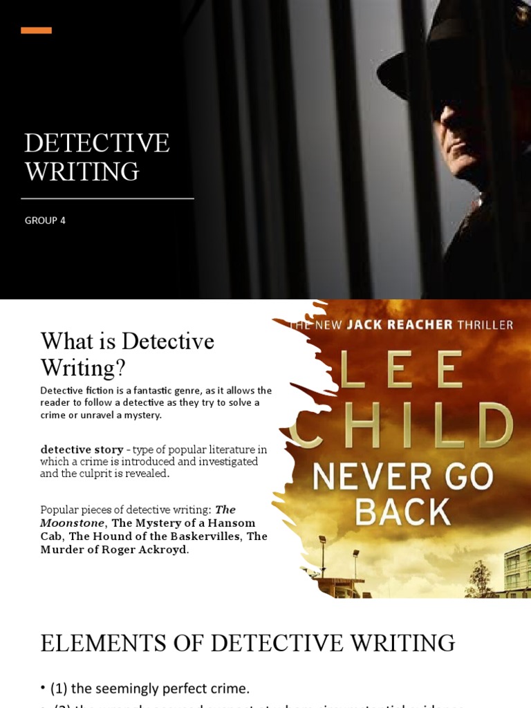 Elements of Detective Writing | PDF