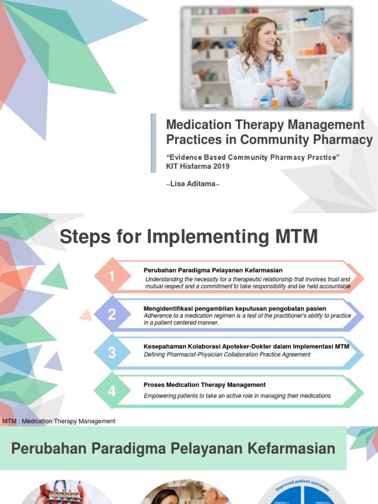 Community Pharmacy MTM Practices | PDF | Pharmacy | Medical Treatments